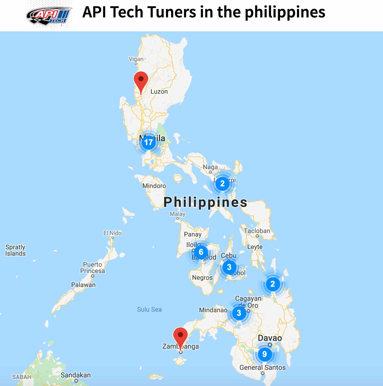 APITECH Philippines Dealers and Tuners